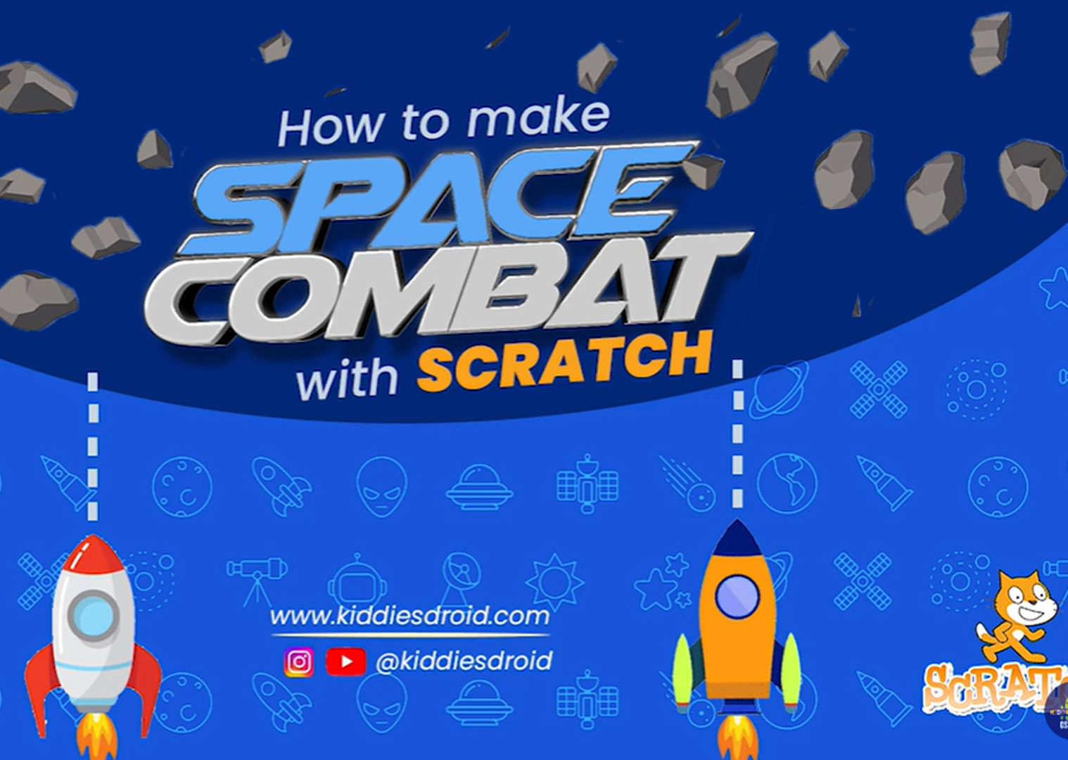 Space Combat Game in Scratch Programming | KiddiesDroid